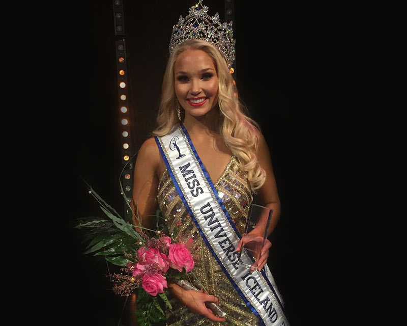 Arna Ýr Jónsdóttir Crowned Miss Universe Iceland 2017