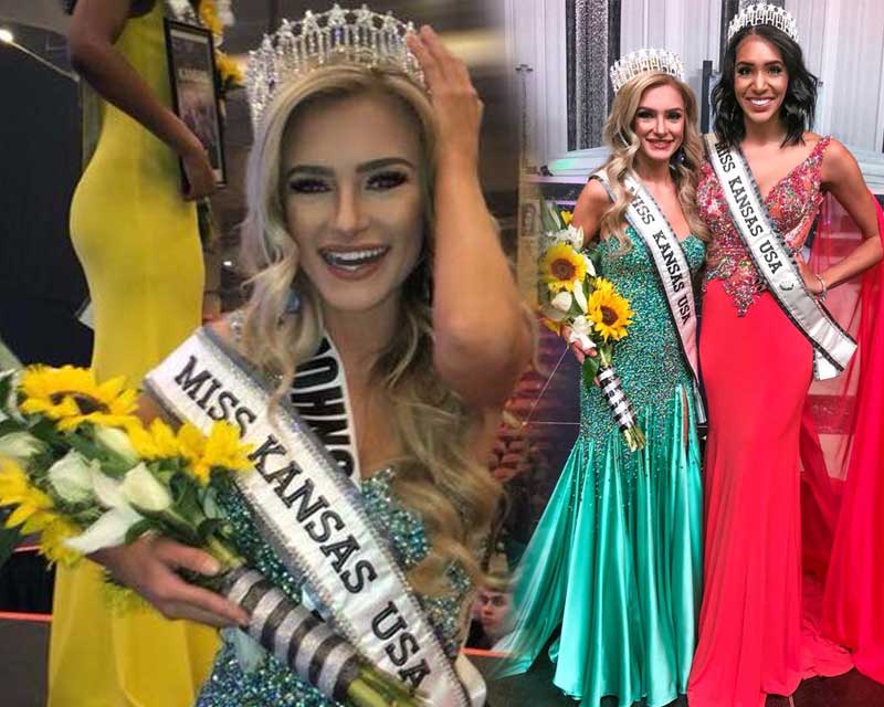 Melanie Shaner crowned Miss Kansas USA 2018 for Miss USA 2018 | Angelopedia