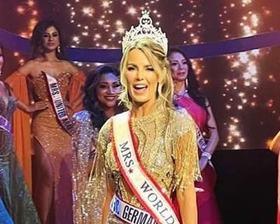 Dr. Julia Schnelle of Germany crowned Mrs. World 2023