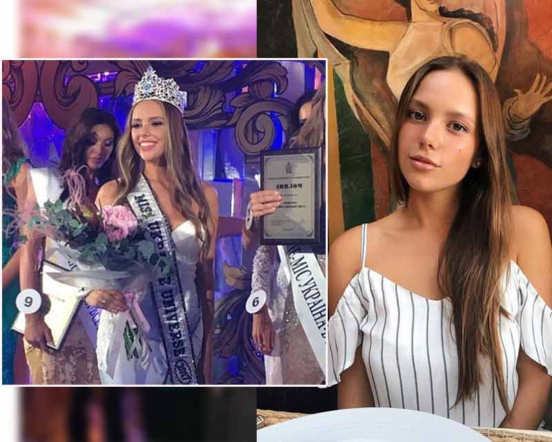 Yana Krasnikova crowned as Miss Ukraine Universe 2017