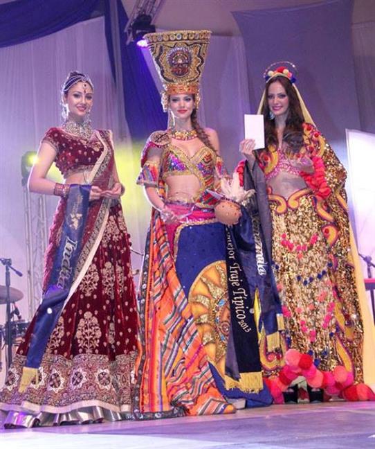 Miss United Continents India 2013 Purva Rana National Costume